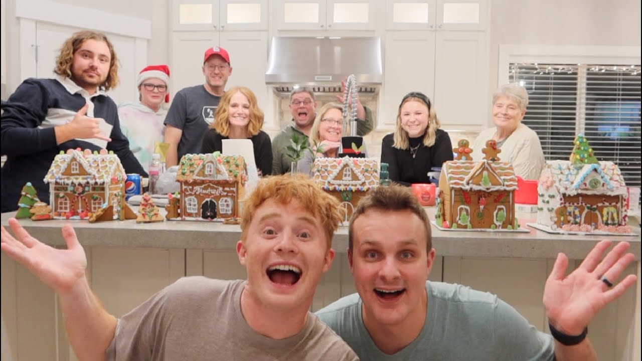 My husband and I throw a Family Christmas Party! - YouTube