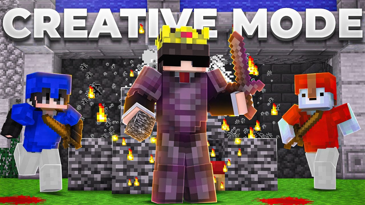 I Got CREATIVE MODE in Minecraft Bedwars - YouTube