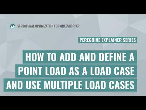 How to Add and Define a Point Load as a Load Case and use Multiple Load ...