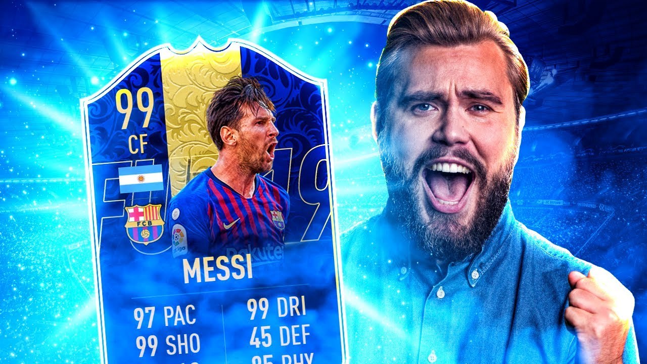 HOE GOED IS MIJN FIRST OWNER 99 TOTY MESSI!? - YouTube