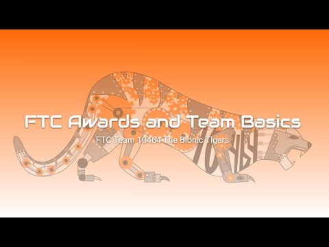 FTC Awards and Team Basics - YouTube