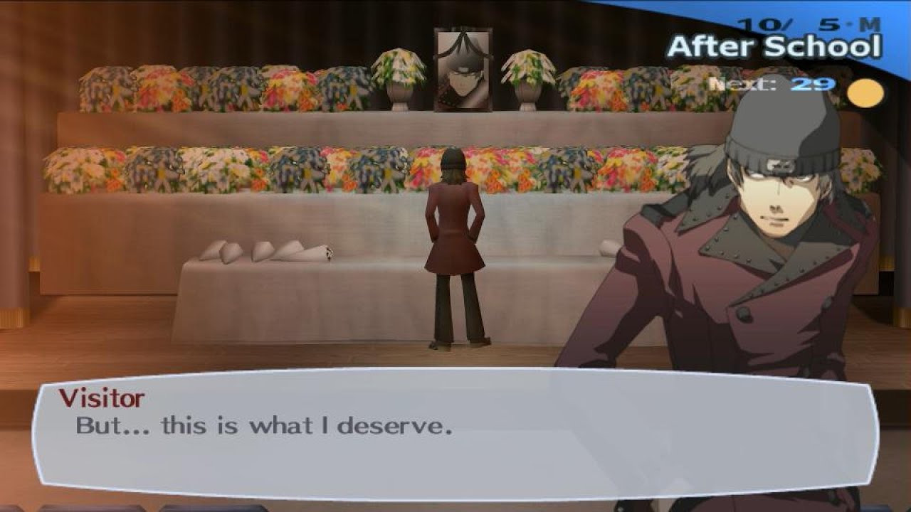 Persona 3 FES - Shinjiro Comes Back - YouTube