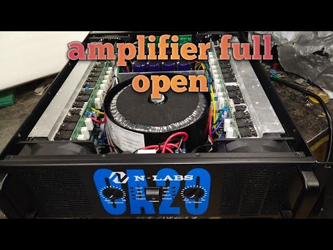 n labs ca 20 amplifier full open review - YouTube