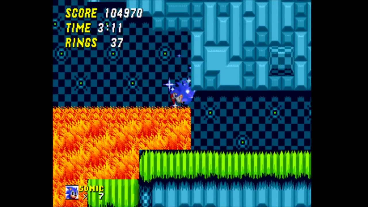 Sonic 2: Hill Top Zone: Act 1, 2, and boss. - YouTube