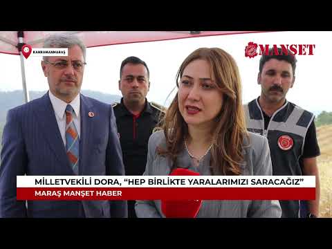 Milletvekili Dora, “Hep birlikte yaralarımızı saracağız”