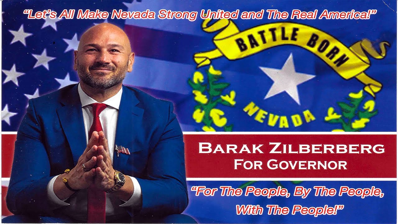 Barak Zilberberg For Governor Nevada 2022 - YouTube