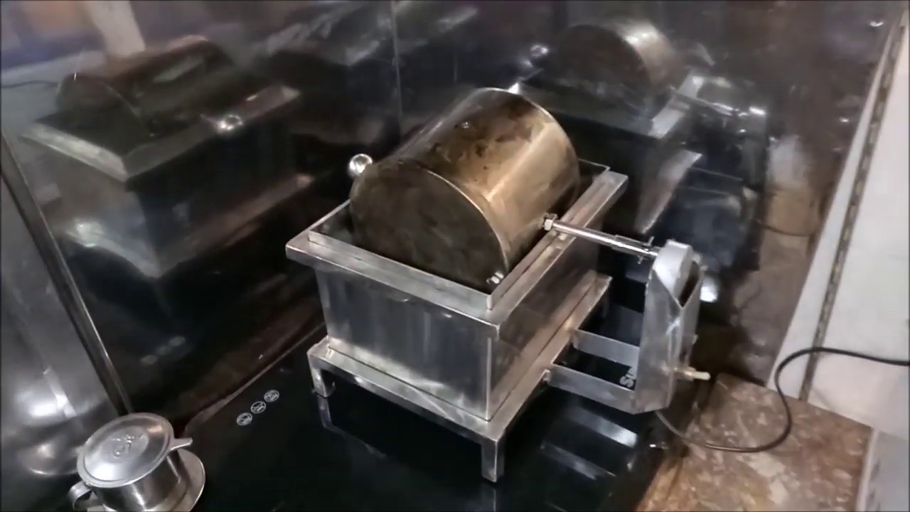 Homemade family coffee roaster (just for fun) - YouTube