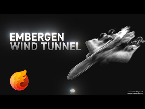 How to make a 3D wind tunnel | Embergen wind trail affect - YouTube