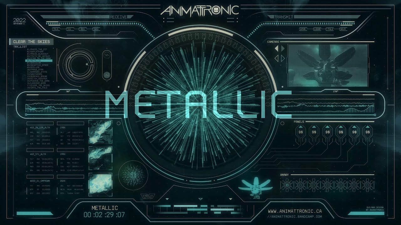 Animattronic - Metallic (Official Visualizer) - YouTube