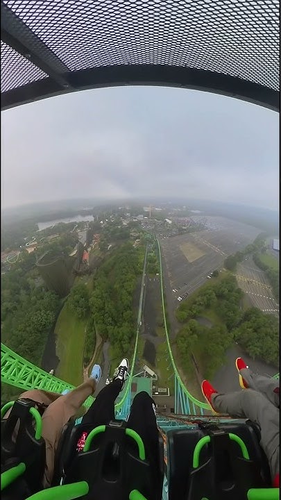 Zumanjaro Drop Of Doom Pov Worlds Tallest Drop Tower Six Flags