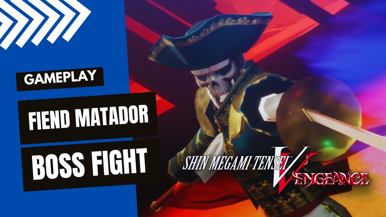 SHIN MEGAMI TENSEI V VENGEANCE HOW TO KILL MENORAH FIEND MATADOR BOSS ...
