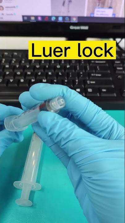 The Difference Between Luer Slip Syringe And Luer Lock Syringe - YouTube