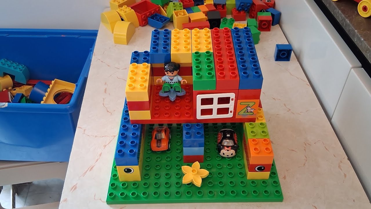 How To Make A Big house building blocks Tutorial DIY Relaxation Asrm # ...