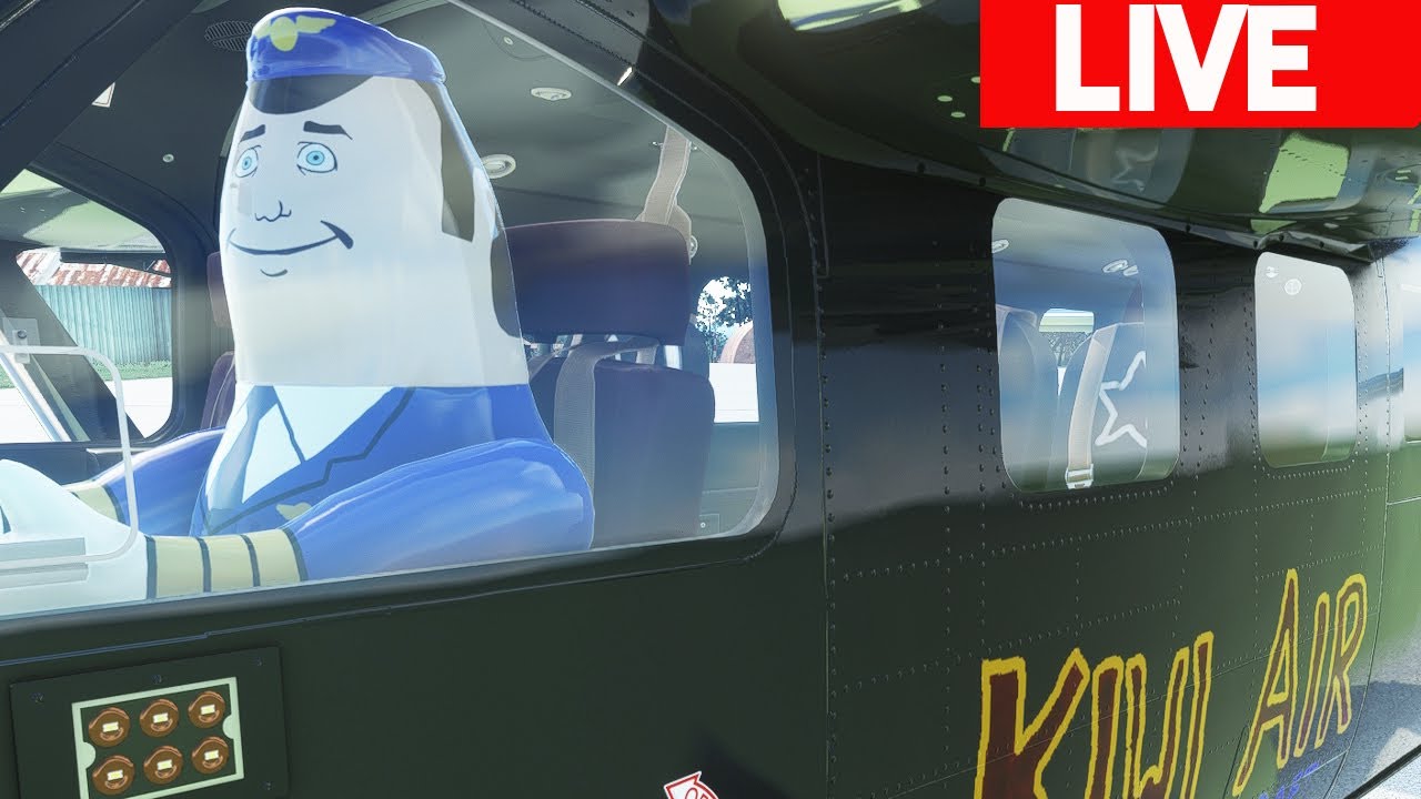 LIVE: Group Flying With Inflatable Pilots -North Europe Server ...