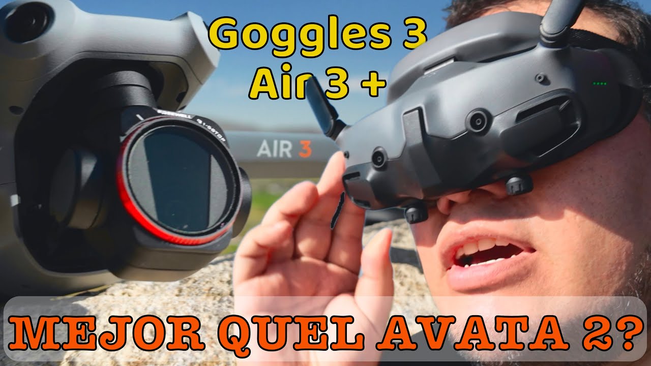🔴DJI Goggles 3 Mejora en Air 3? 🚀 - YouTube