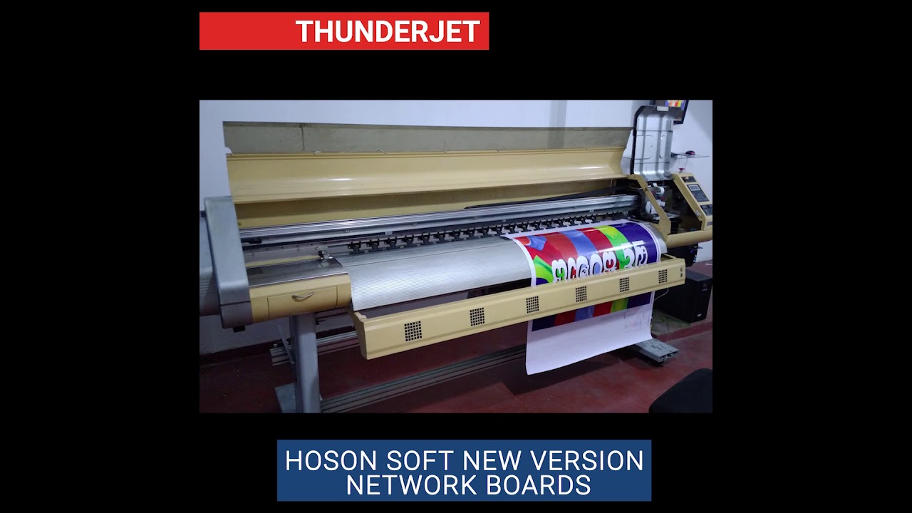 hosonsoft conversion kit seiko to dx5 and xp600 - YouTube