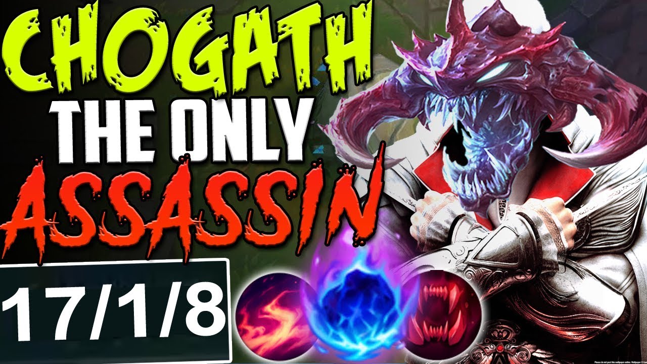 CHO'GATH THE ONLY ASSASSIN | SOLO CARRY | New Runes Cho'Gath TOP BUILD ...