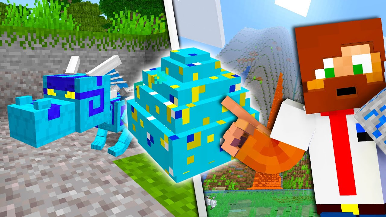 Aether Dragon föds på berget! - Better Minecraft EP11 - YouTube