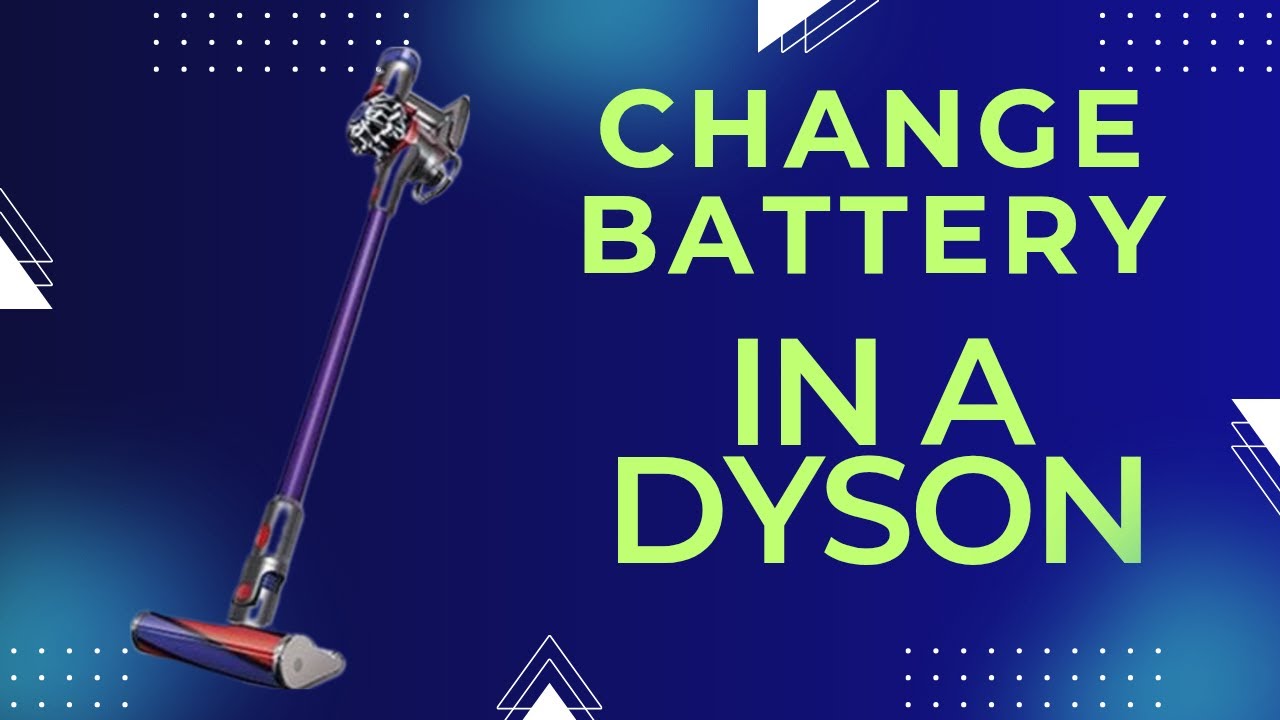 Dyson Handheld Vacuum Battery Replacement Quick & Simple Tutorial - YouTube
