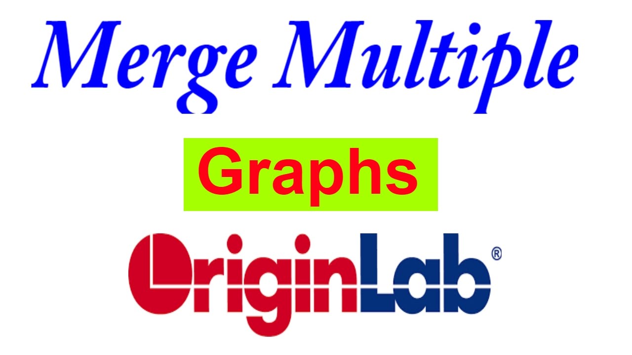 How to Merge Multiple Graphs in Origin Software | Drawing/Graphing-18 - YouTube