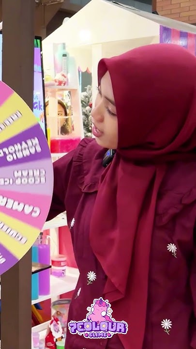CUMA DI BOOTH 7COLOURSLIME MAIN SPIN WHEELS DAPAT CORKCICLE & LABUBU #trending #popular - YouTube