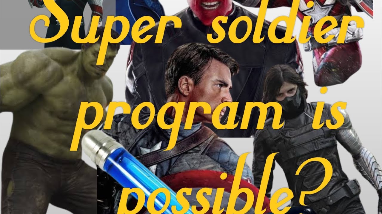 Marvel super soldier program is possible?, serum. caption America, Hulk ...