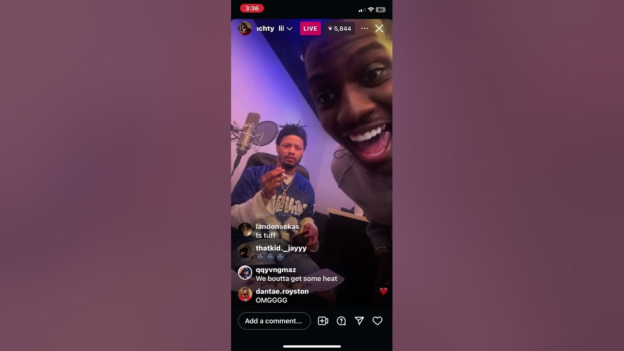 Lil Yachty And Veeze new snippet (instagram live) - YouTube