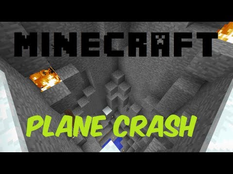 Minecraft: Plane Crash Adventure Map Part 2 - YouTube
