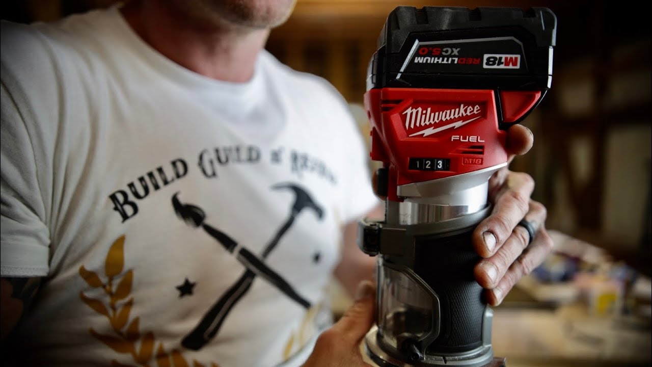 Milwaukee M18 FUEL Compact Router, perfection in the palm of your hand ...