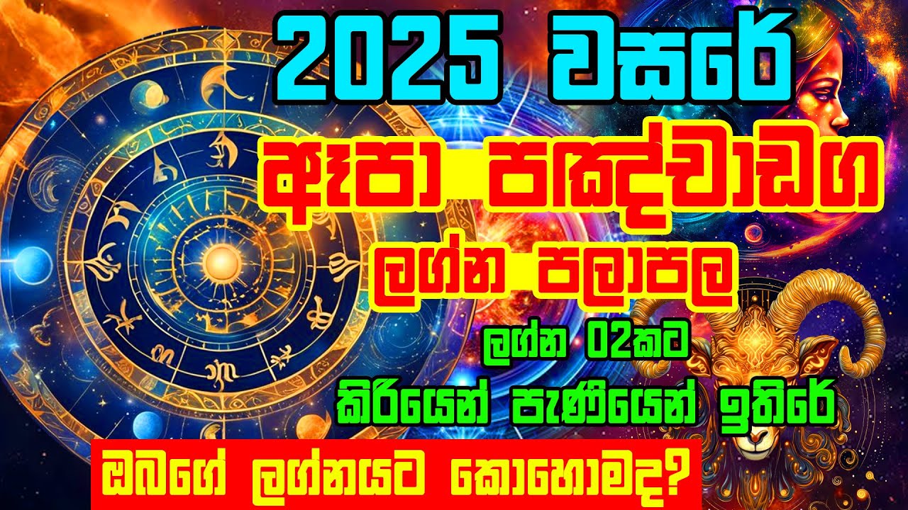 2025 Lagna Palapala | 2025 Horoscope | Lagna Palapala 2025 | Astrology ...