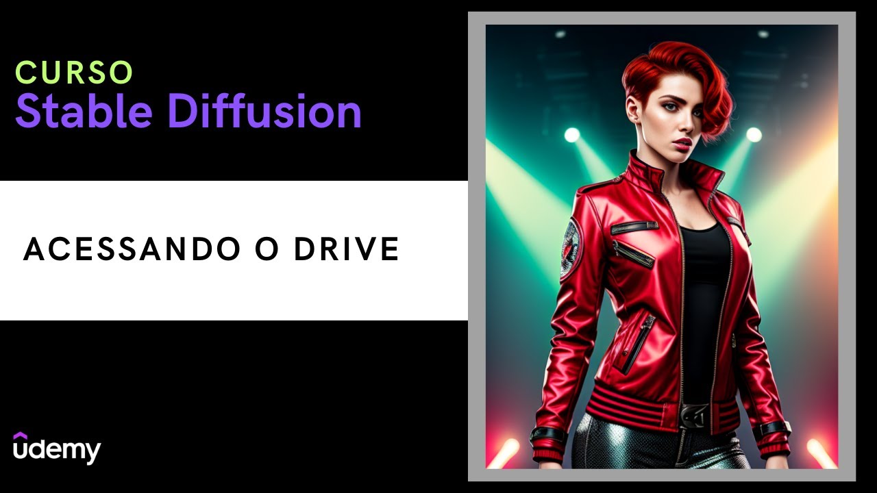 CURSO STABLE DIFFUSION - Aula 11: Acessando o drive - YouTube
