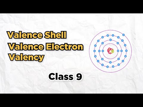 Valence shell, Valence electron & valency - YouTube