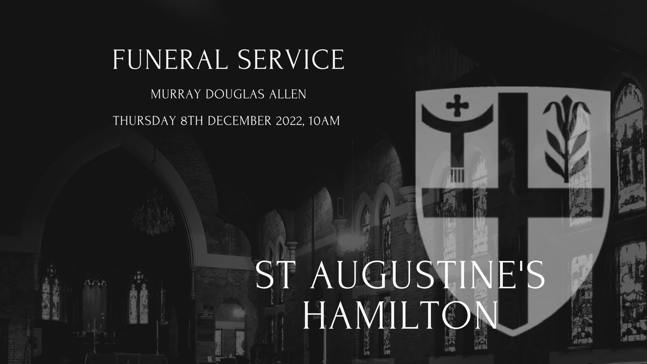 Funeral Service for Murray Allen - YouTube