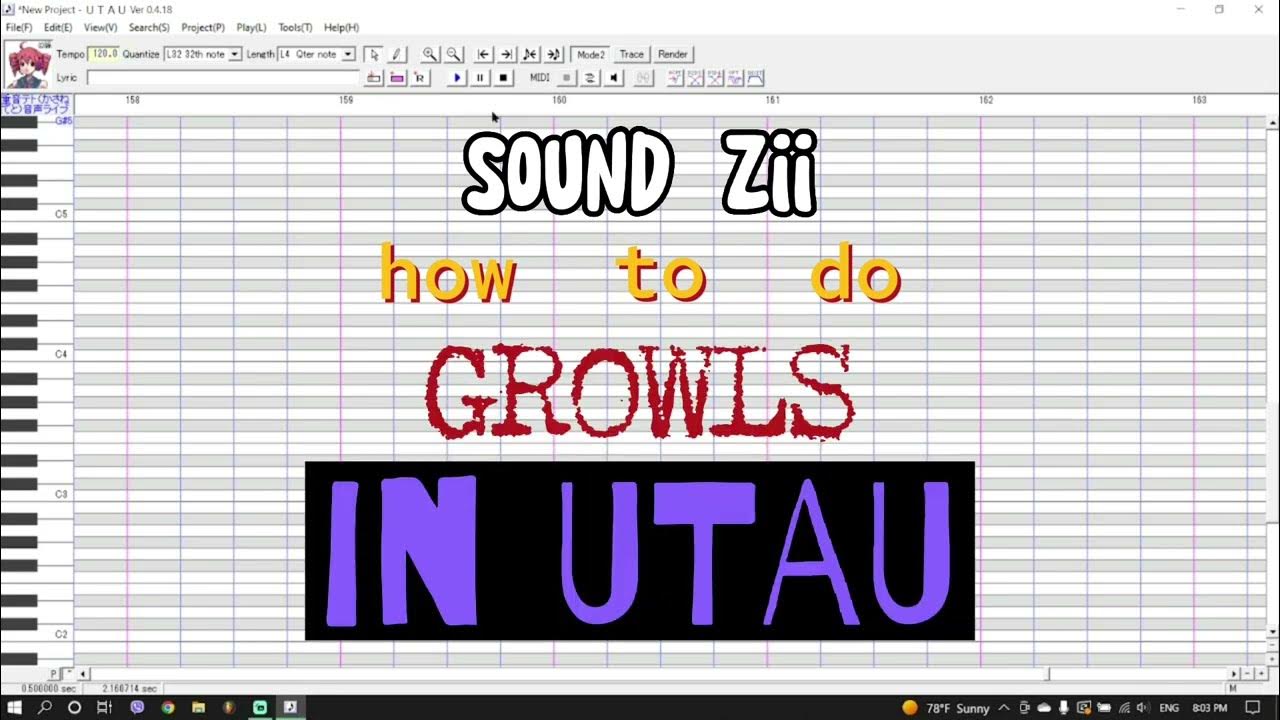 How to growl in UTAU (tutorial) /OLD USERNAME/ - YouTube