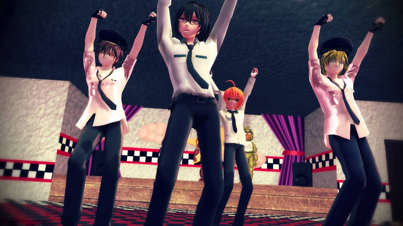 [FNAF MMD] Die Young [Security Guards] - YouTube