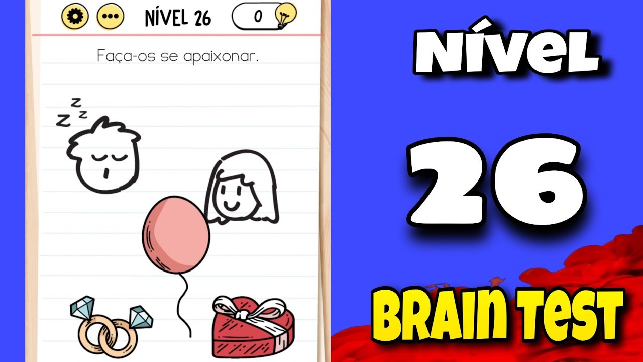 BRAIN TEST NÍVEL 26 EM PORTUGUÊS - YouTube