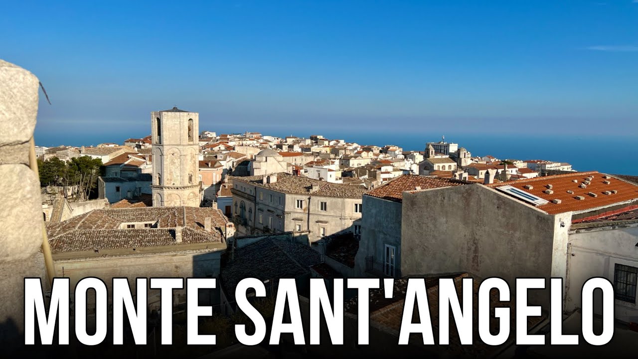 Monte Sant’Angelo, Italy Walking Tour - 4k - with Captions! Apulia 🇮🇹 ...