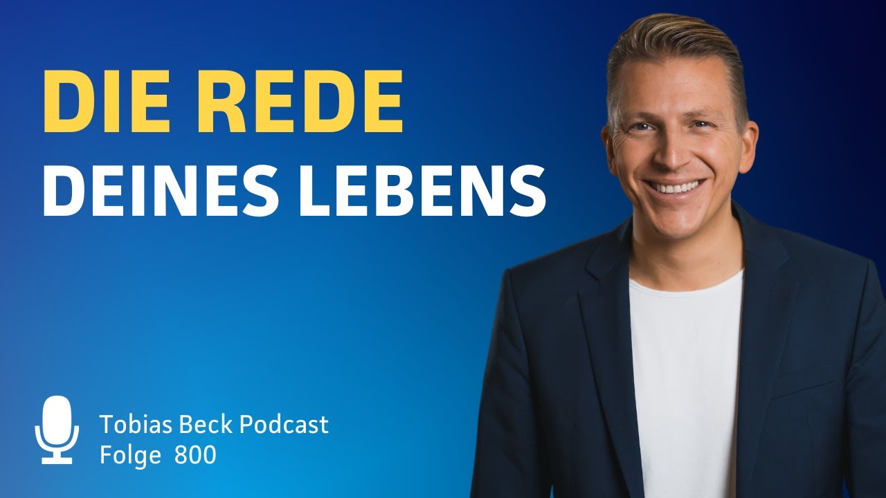 7 Tipps für deine erfolgreiche Rede | Tobias Beck - YouTube