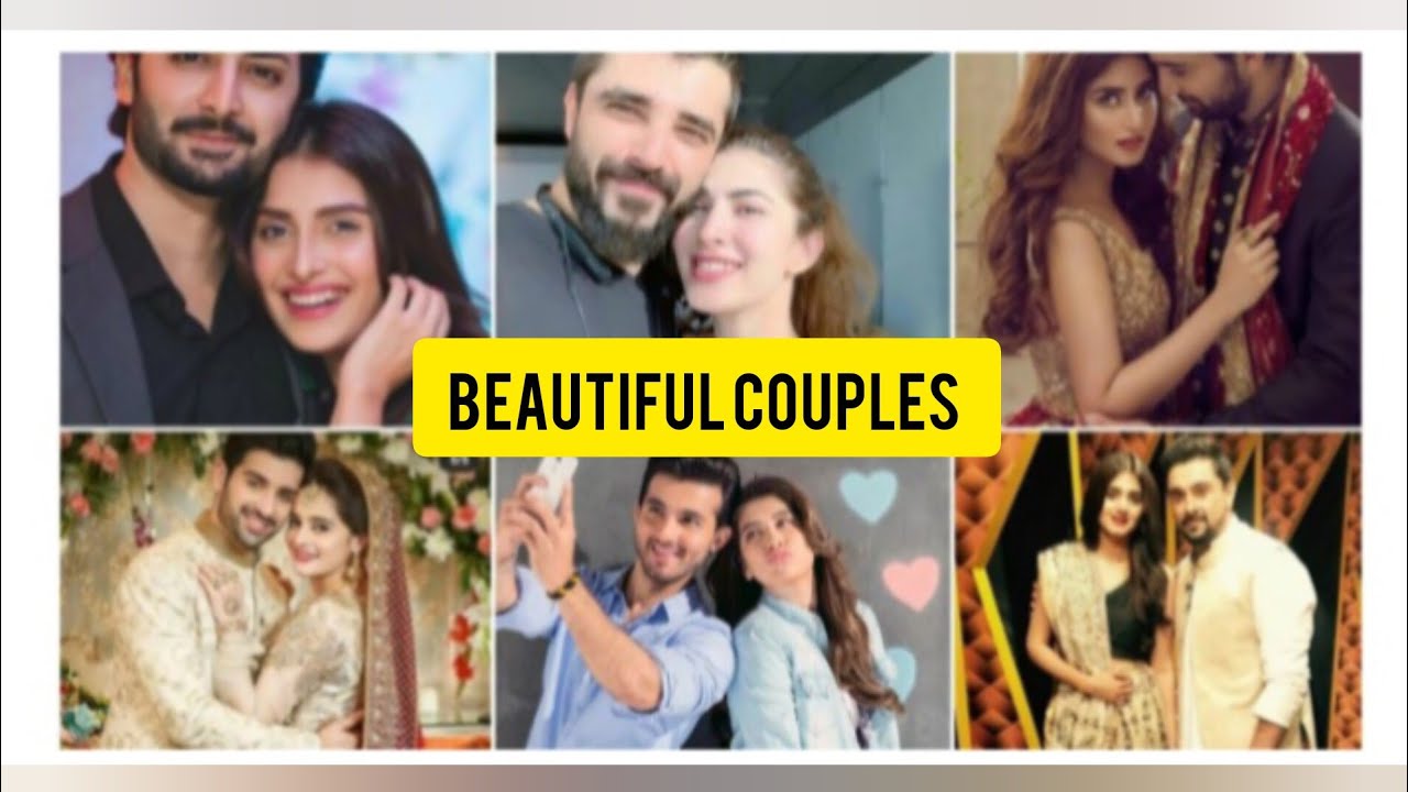 Most beautiful Couples of Pakistani Showbiz Industry - YouTube