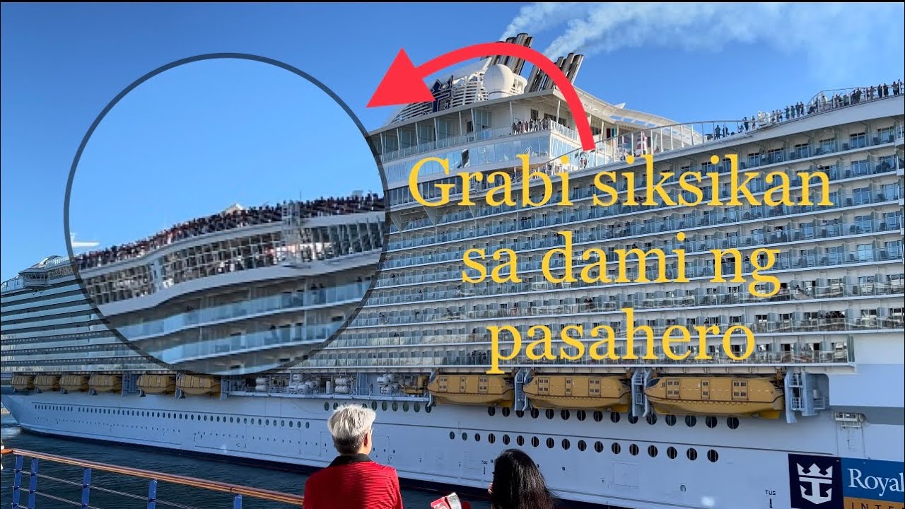 Pinaka malaking BARKO | Cruiseship sa buong mundo Royal Caribbean Ship ...