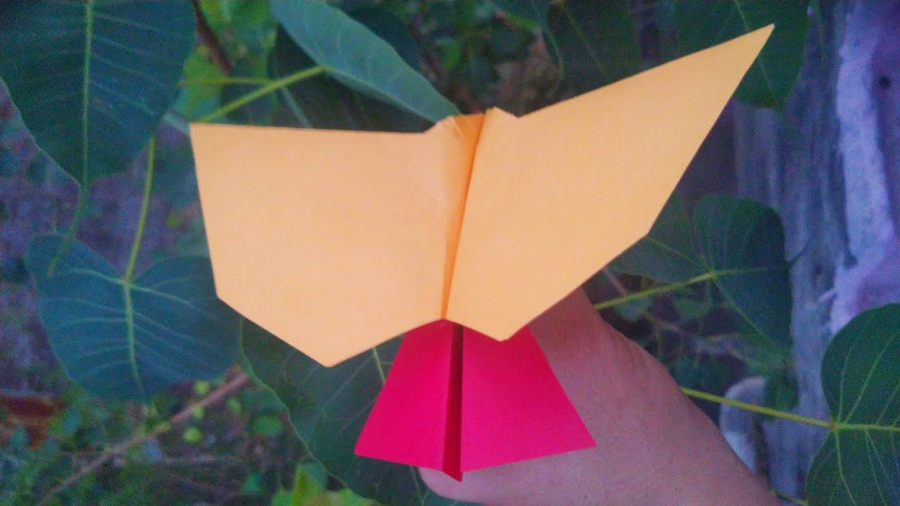 Making Paper Bird Plane DIY Best Paper Bird Airplane Origami Bird Making Paper Bird Plane DIY Best Paper Bird Airplane Origami Bird