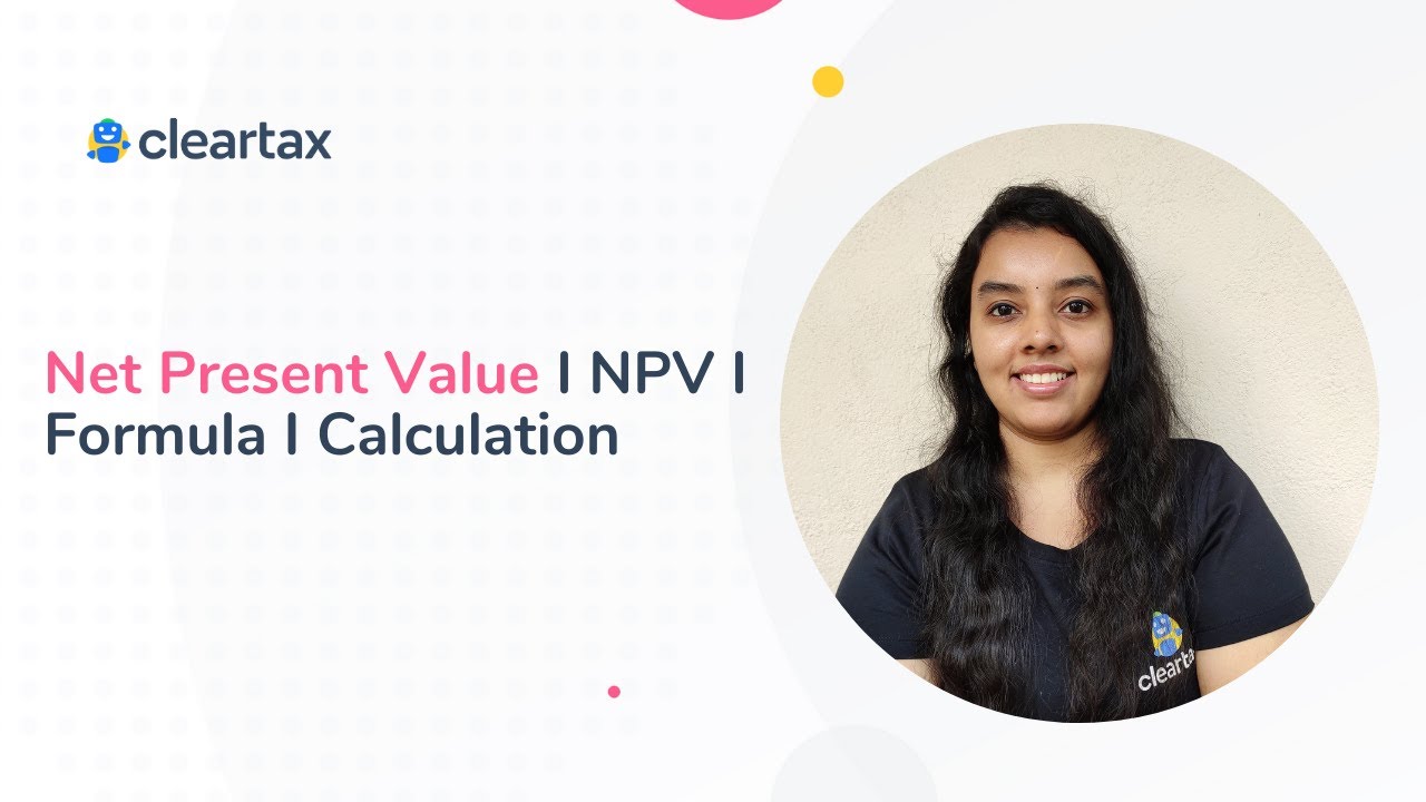 Net Present Value I NPV I Formula I Calculation - YouTube