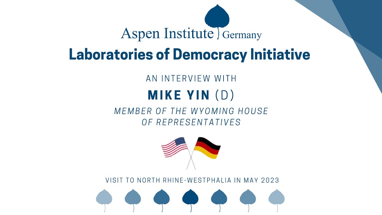 Laboratories of Democracy 2023: Interview with Rep. Mike Yin - YouTube