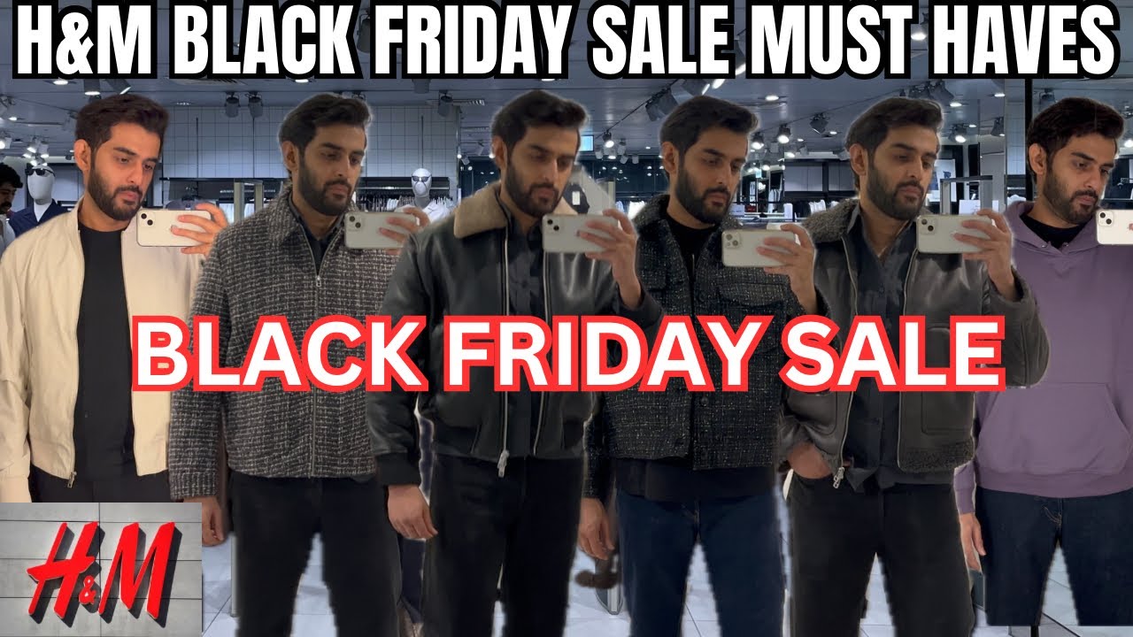 H&M Black Friday Sale Must Haves | H&M Sale Haul 2024 - YouTube