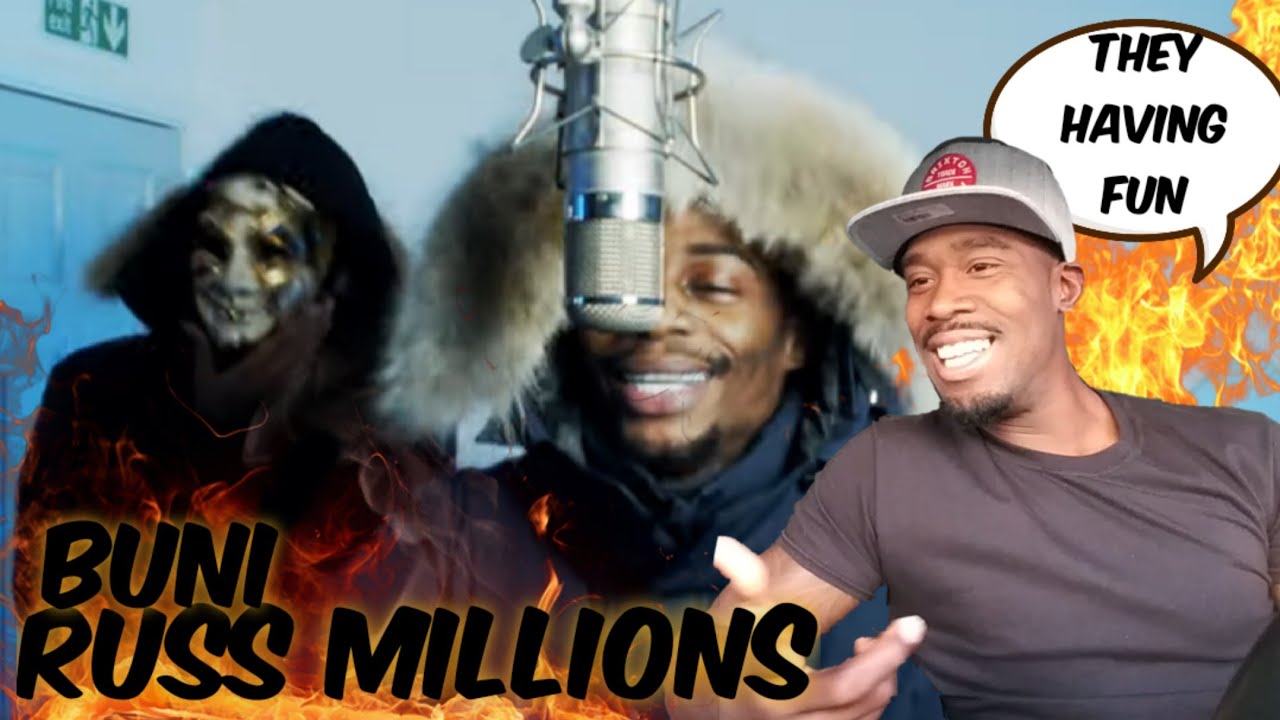 AMERICAN REACTS TO UK RAPPERS Russ Millions x Buni - Plugged Inn With ...
