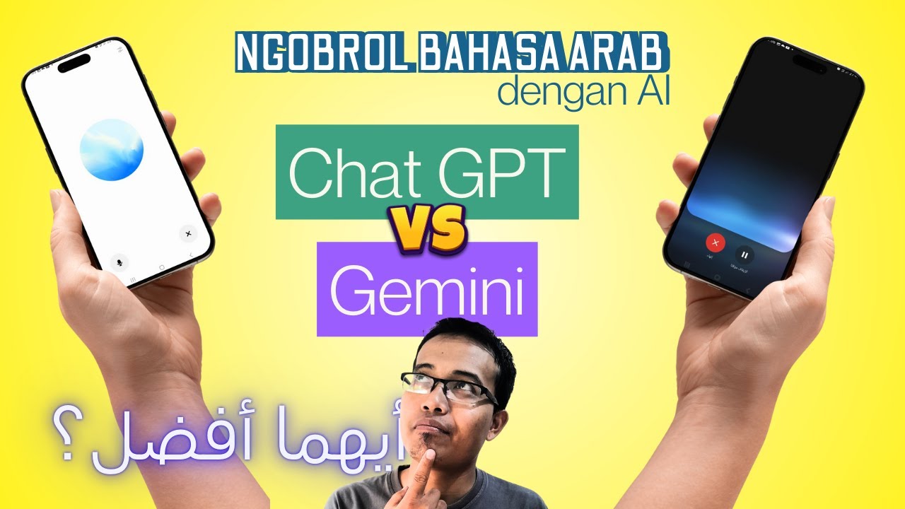 Berbicara Bahasa Arab dengan AI - Chat GPT vs Gemini - YouTube