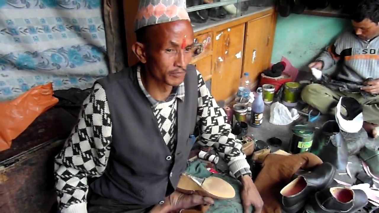 Nepali Nepalese Shoe Maker YouTube nepali-nepalese-shoe-maker-youtube