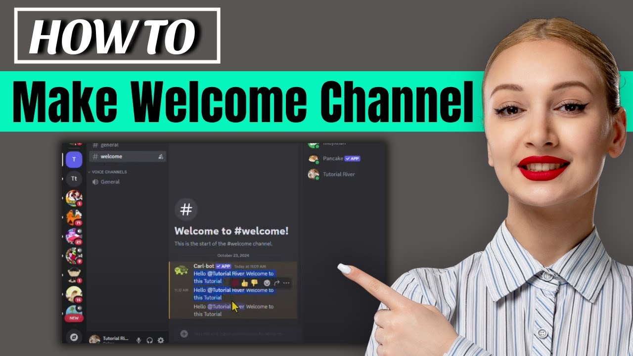 How to make a welcome channel discord 2026 | FREE! - YouTube
