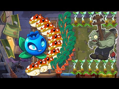 Pvz 2 Battlez - Electric Tea vs Chard Guard vs Toadstool vs All Zombies ...