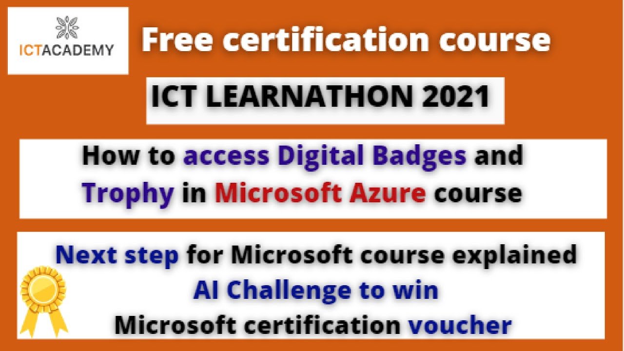 ICT Learnathon | AI challenge to win Microsoft Certification Voucher ...